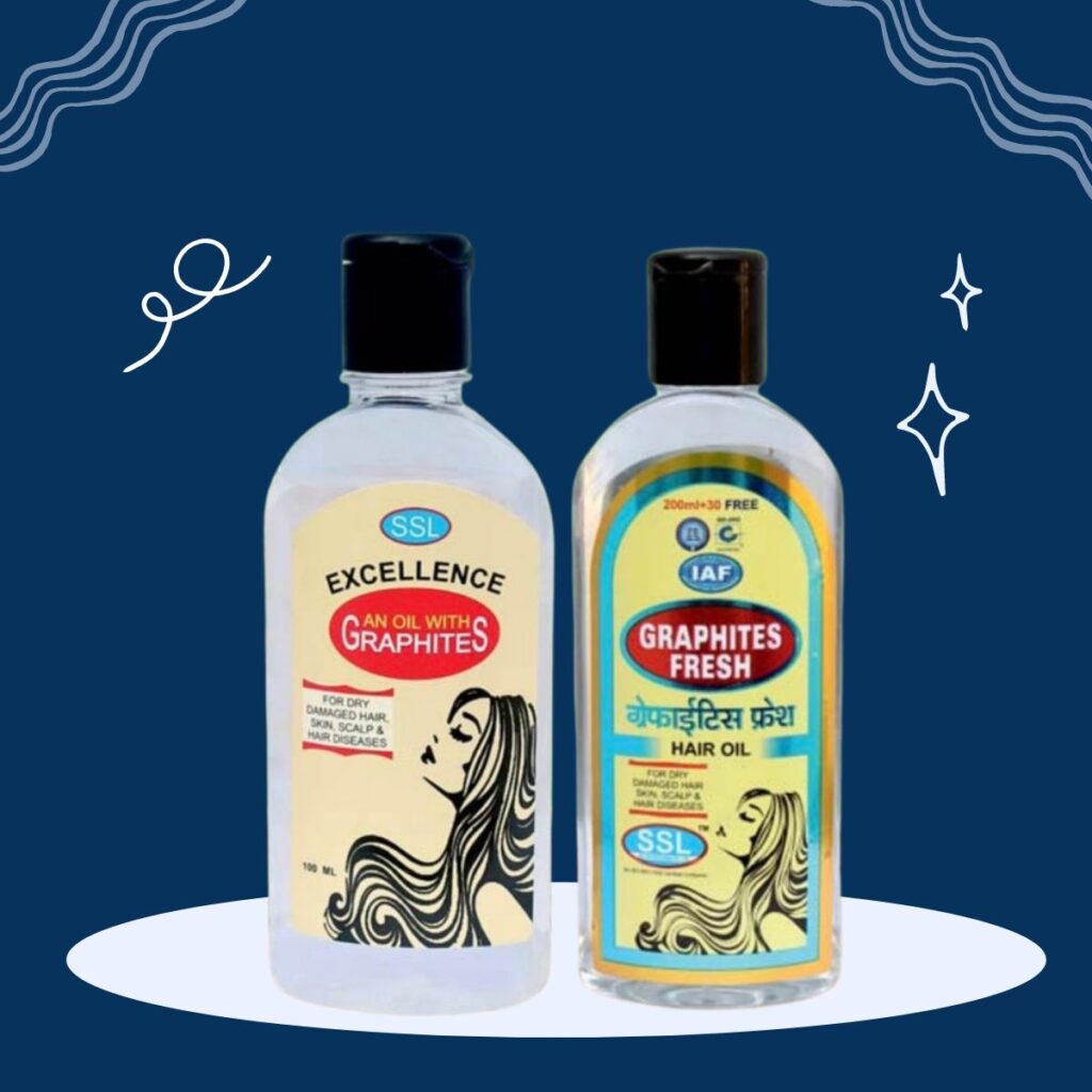 GRAPHITES FRESH HAIR OIL 200ML – SSL Biotech, Sansa Biotech Limited