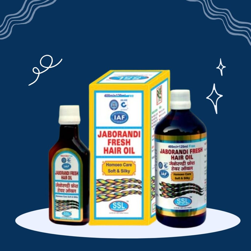 JABORANDI FRESH HAIR OIL 400ML – SSL Biotech, Sansa Biotech Limited
