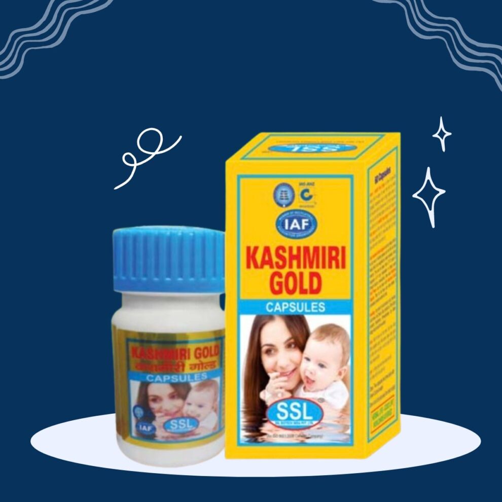 KASHMIRI GOLD CAPSULE (60 CAP) – SSL Biotech, Sansa Biotech Limited
